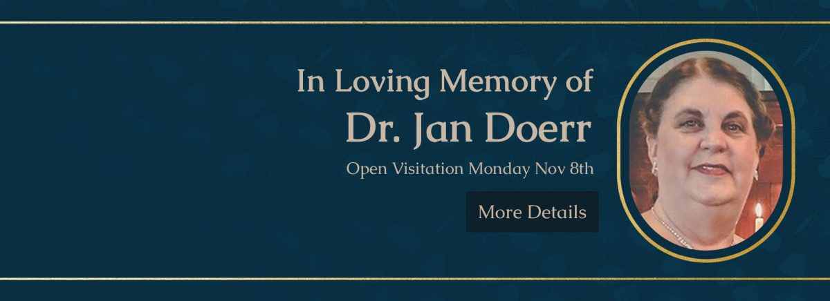 Remembering Dr. Jan Doerr - Naturopathic Institute of Therapies & Education